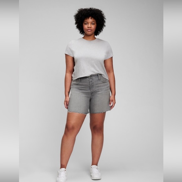 GAP | Shorts | Gap 6 High Rise Cheeky Midi Jean Shorts With Washwell ...